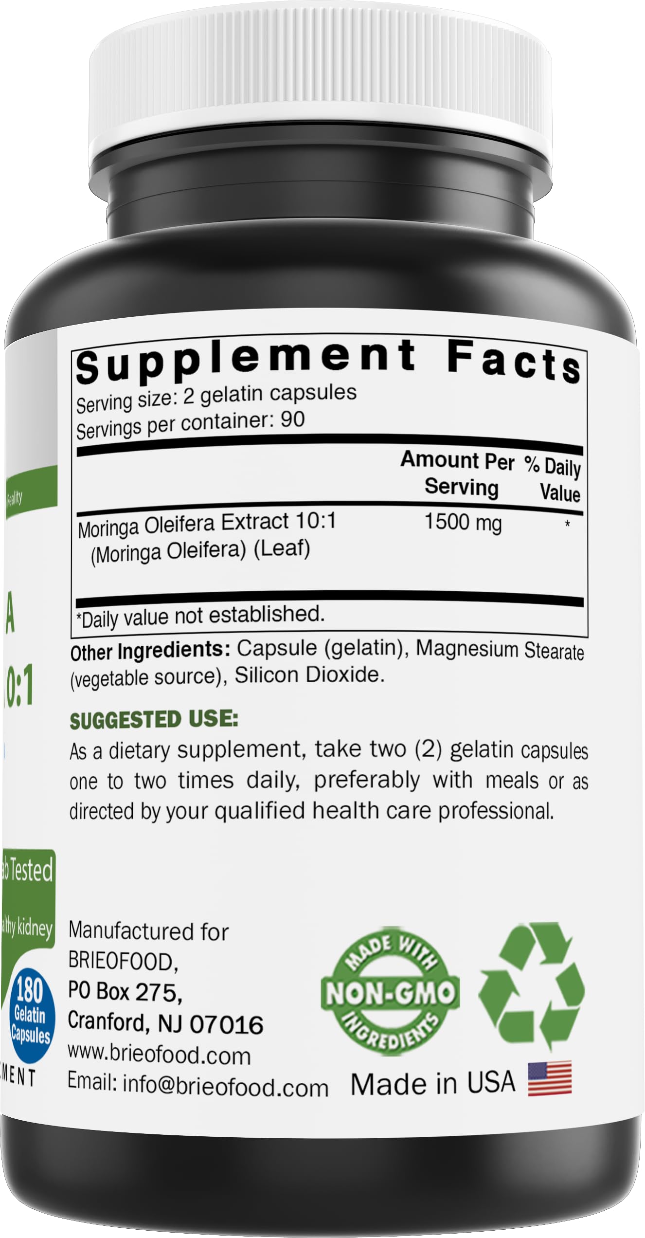 Gluten-free superfood supplement