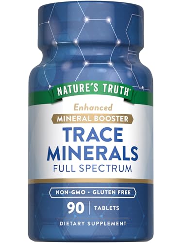 gluten free trace minerals tablets