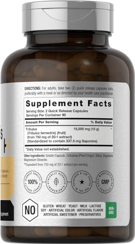 gluten free tribulus benefits for men