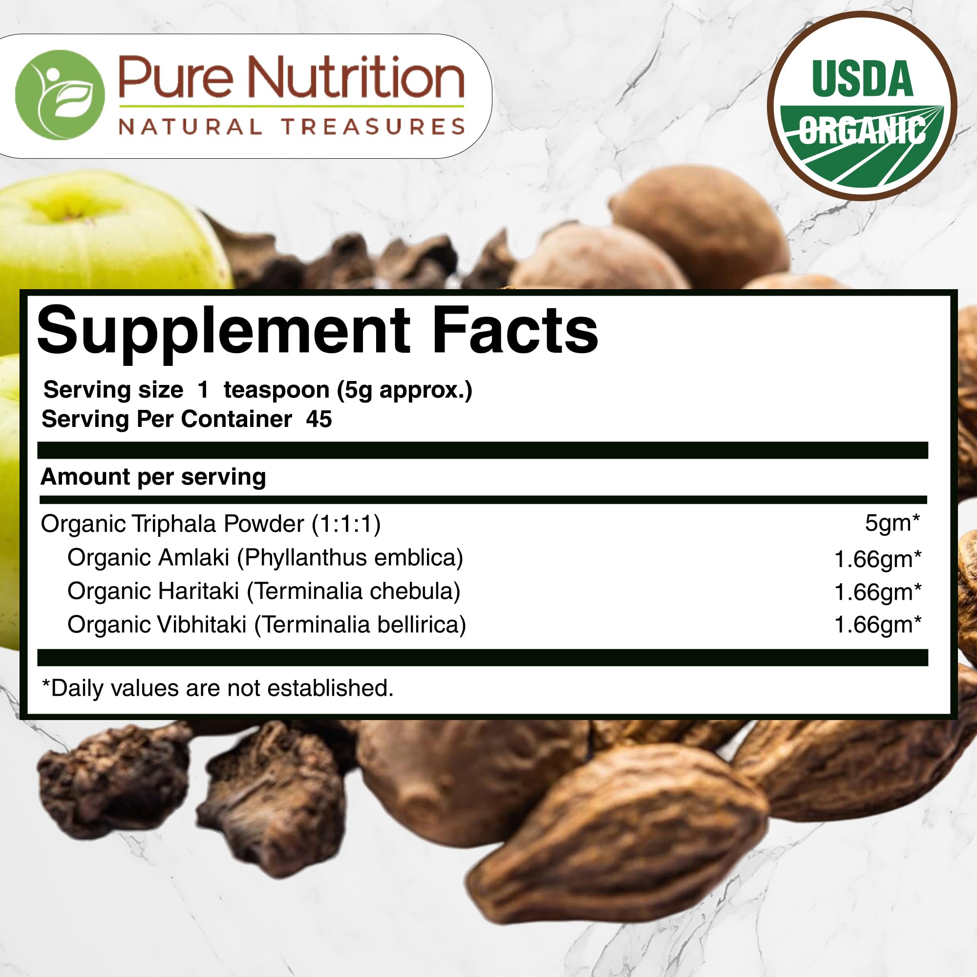 gluten-free triphala for daily wellness