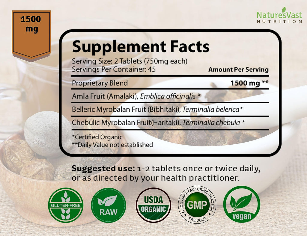 gluten free triphala for detox