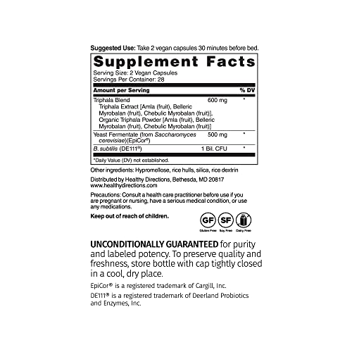 Gluten-free triphala supplement