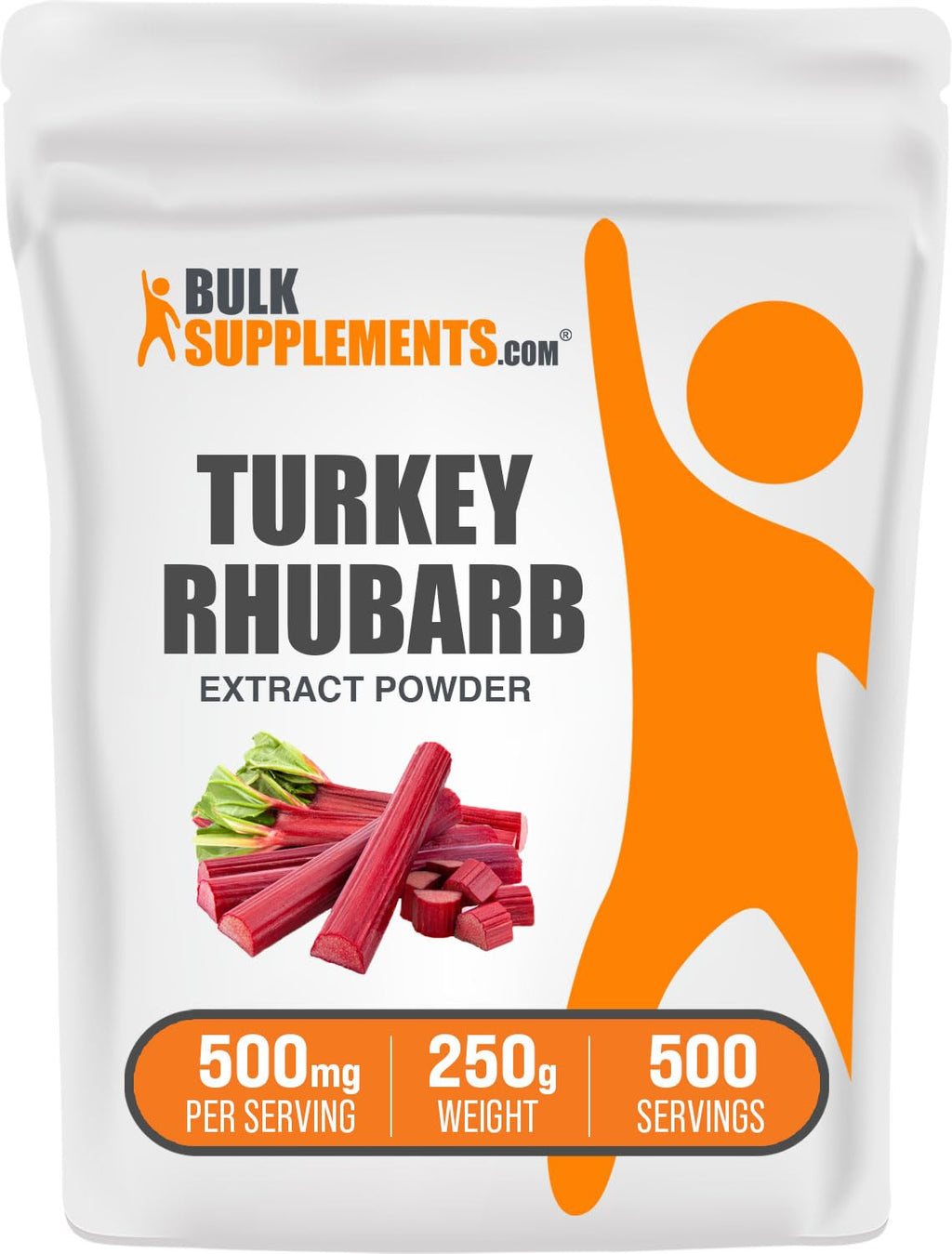 Gluten-free turkey rhubarb supplement