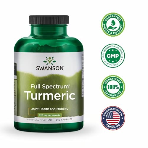 Gluten-free turmeric capsules for wellness