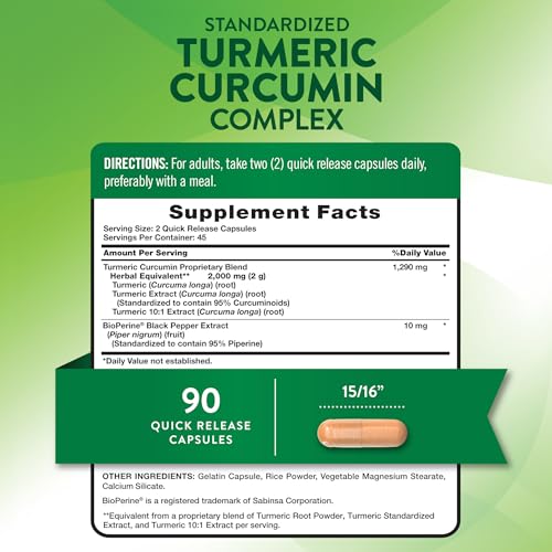gluten-free turmeric curcumin for wellness