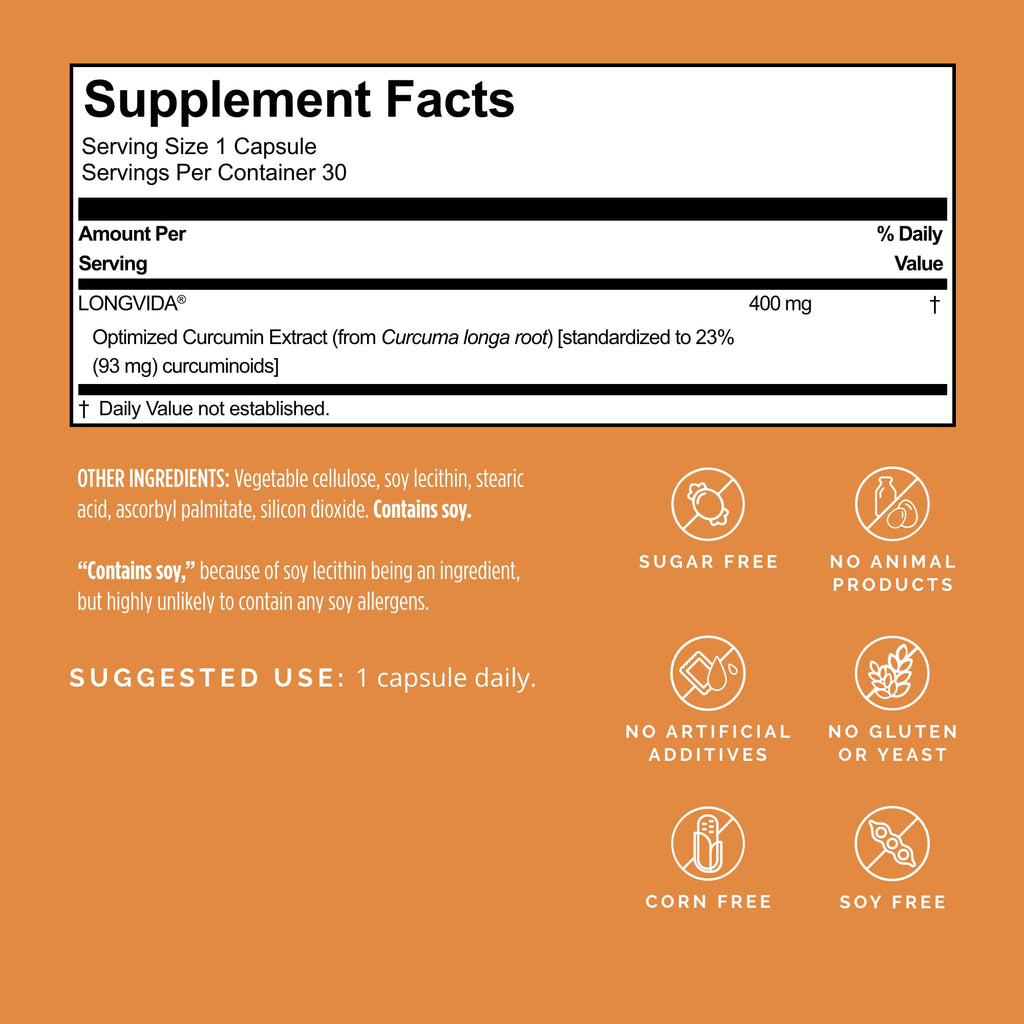 gluten free turmeric curcumin supplement