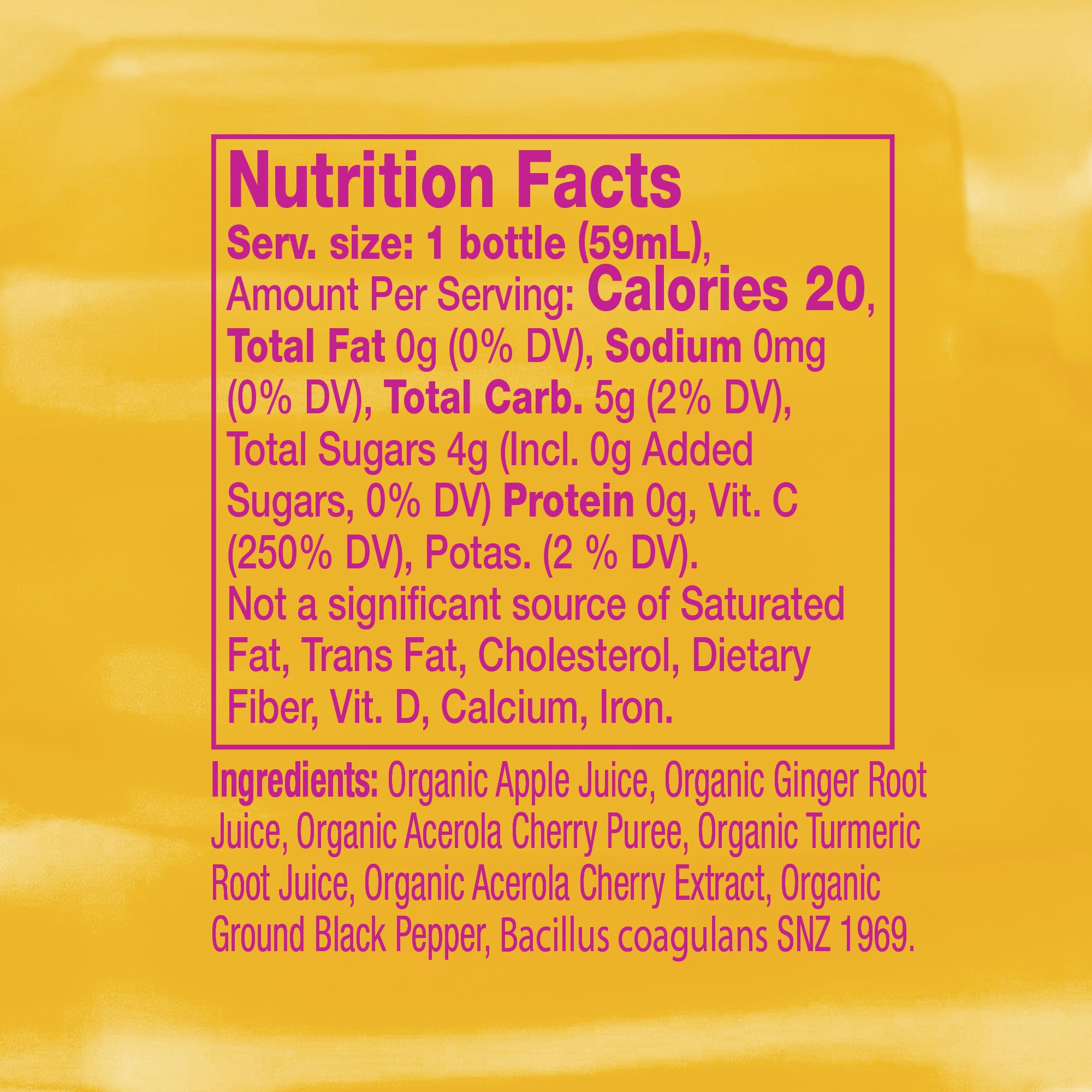 Gluten-free turmeric health tonic