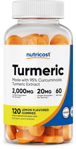 Gluten-free turmeric supplement gummies