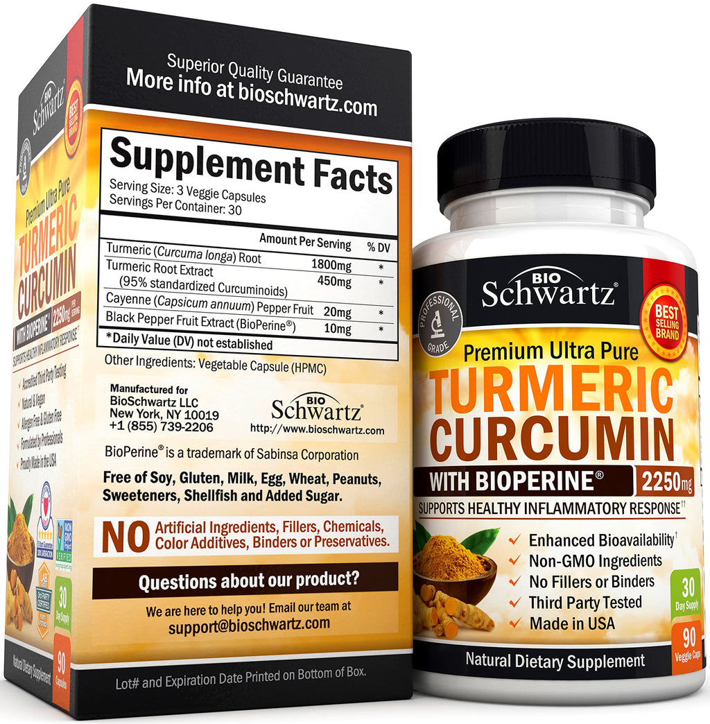 gluten-free turmeric supplement option