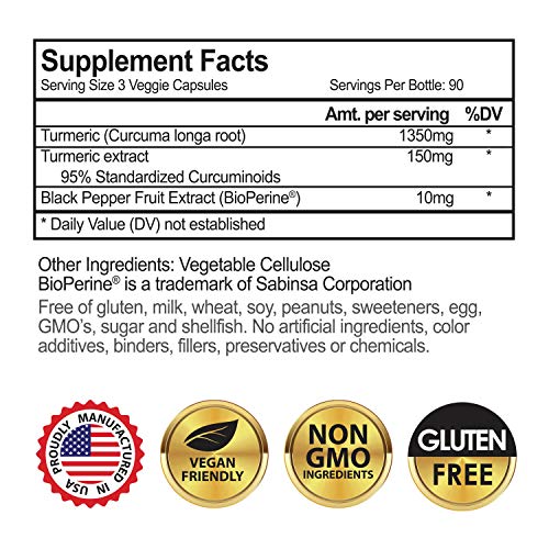 gluten-free turmeric with black pepper