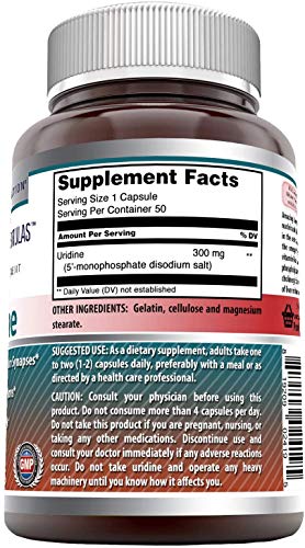 Gluten free Uridine supplement benefits