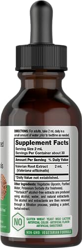 gluten free valerian drops for sleep support