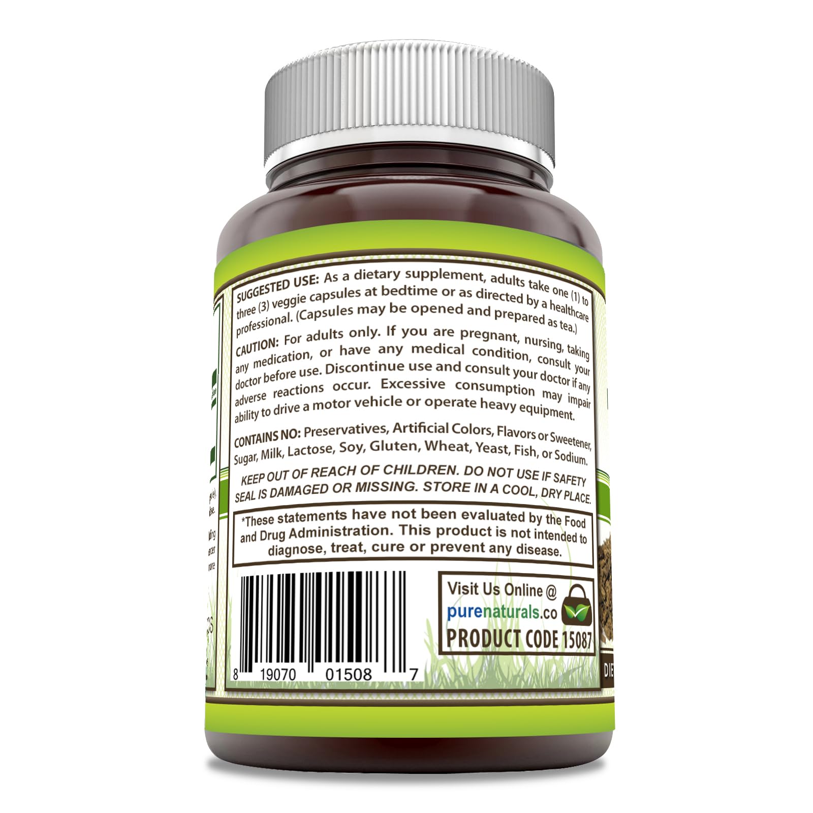 gluten-free valerian for restful sleep