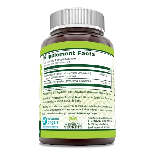gluten-free valerian for stress relief