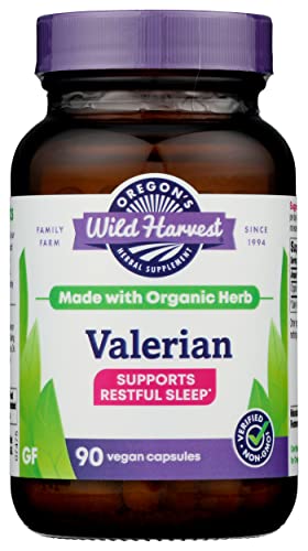 gluten-free valerian supplement capsules