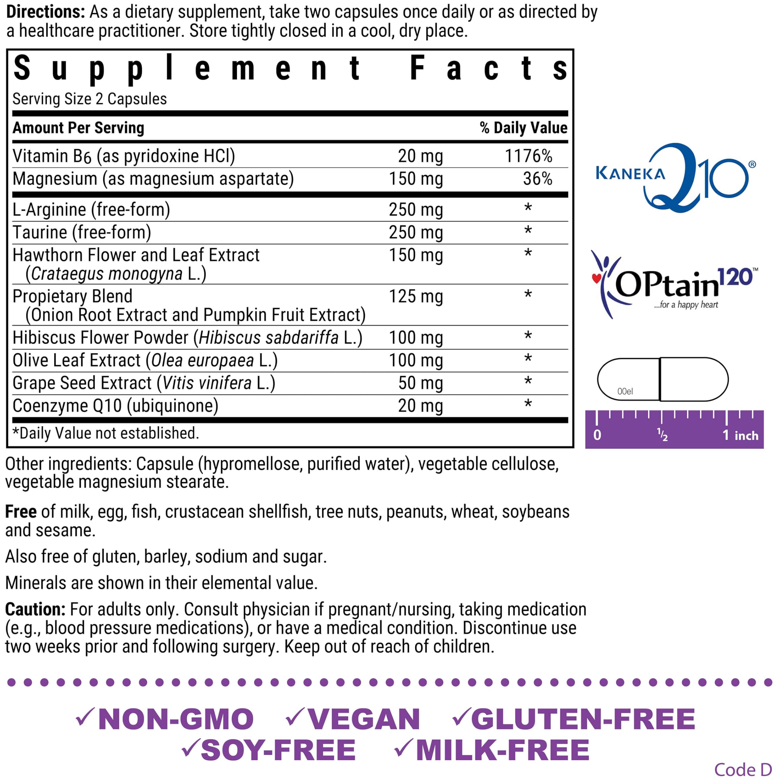 gluten-free vascular health supplements