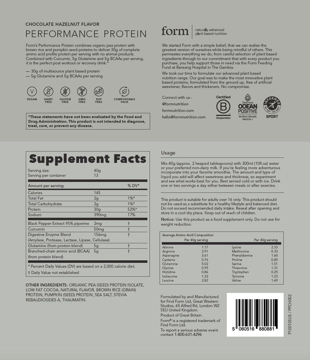 gluten-free vegan protein powder option