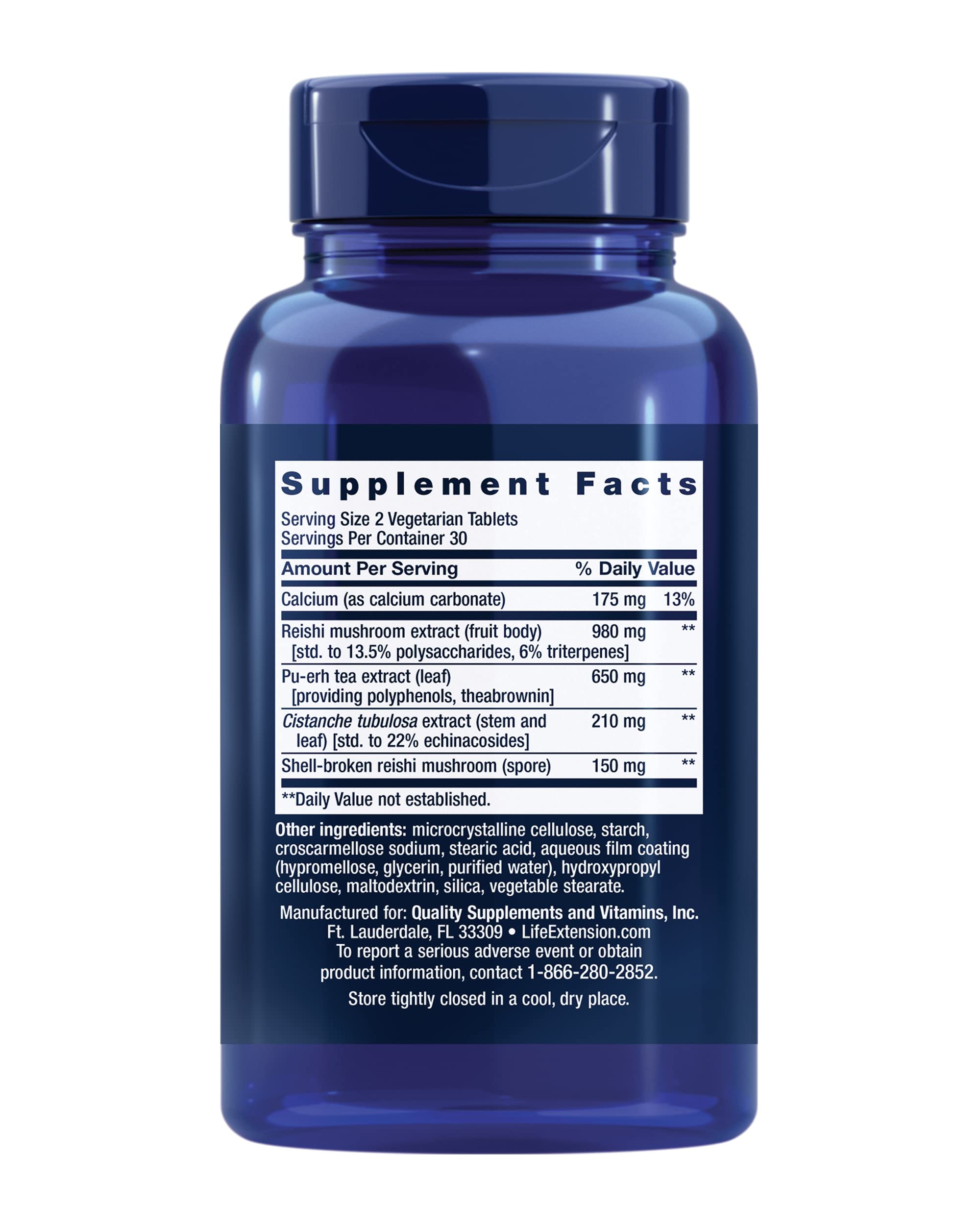 Gluten-free vegetarian mushroom supplement