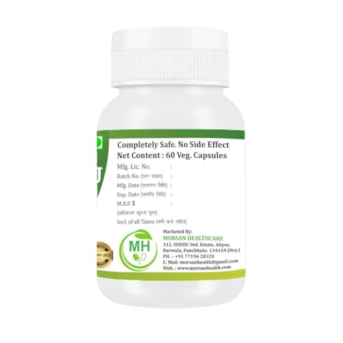 Gluten-free vitality supplement capsules