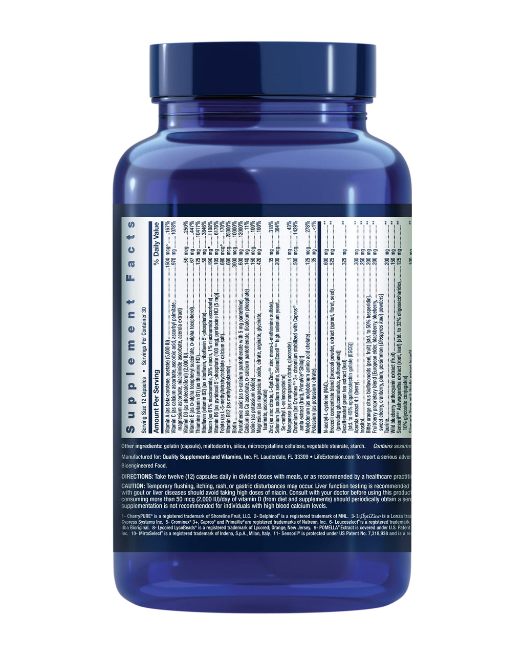 gluten-free vitamin and mineral blend