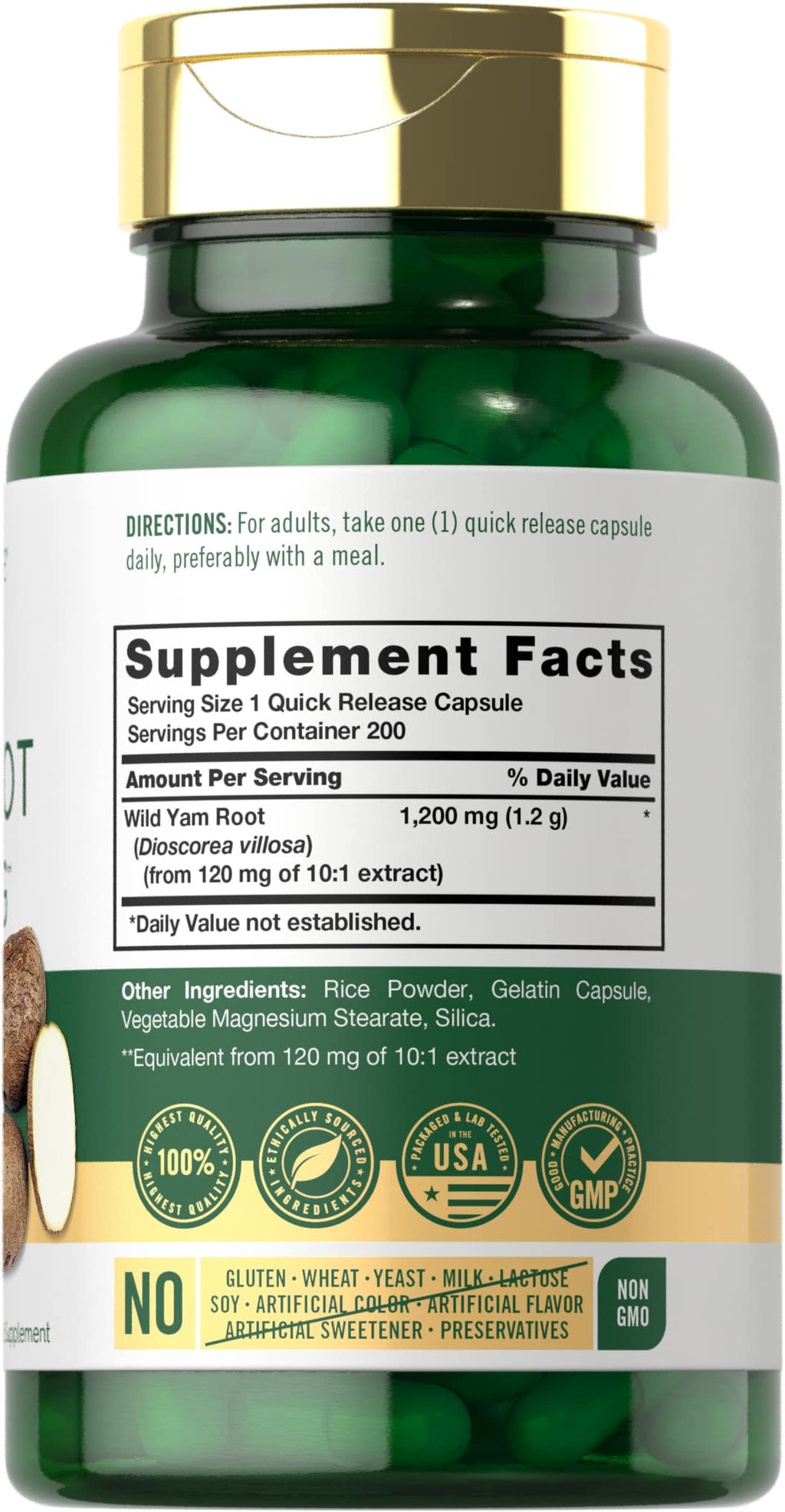 Gluten free vitamin and mineral blend