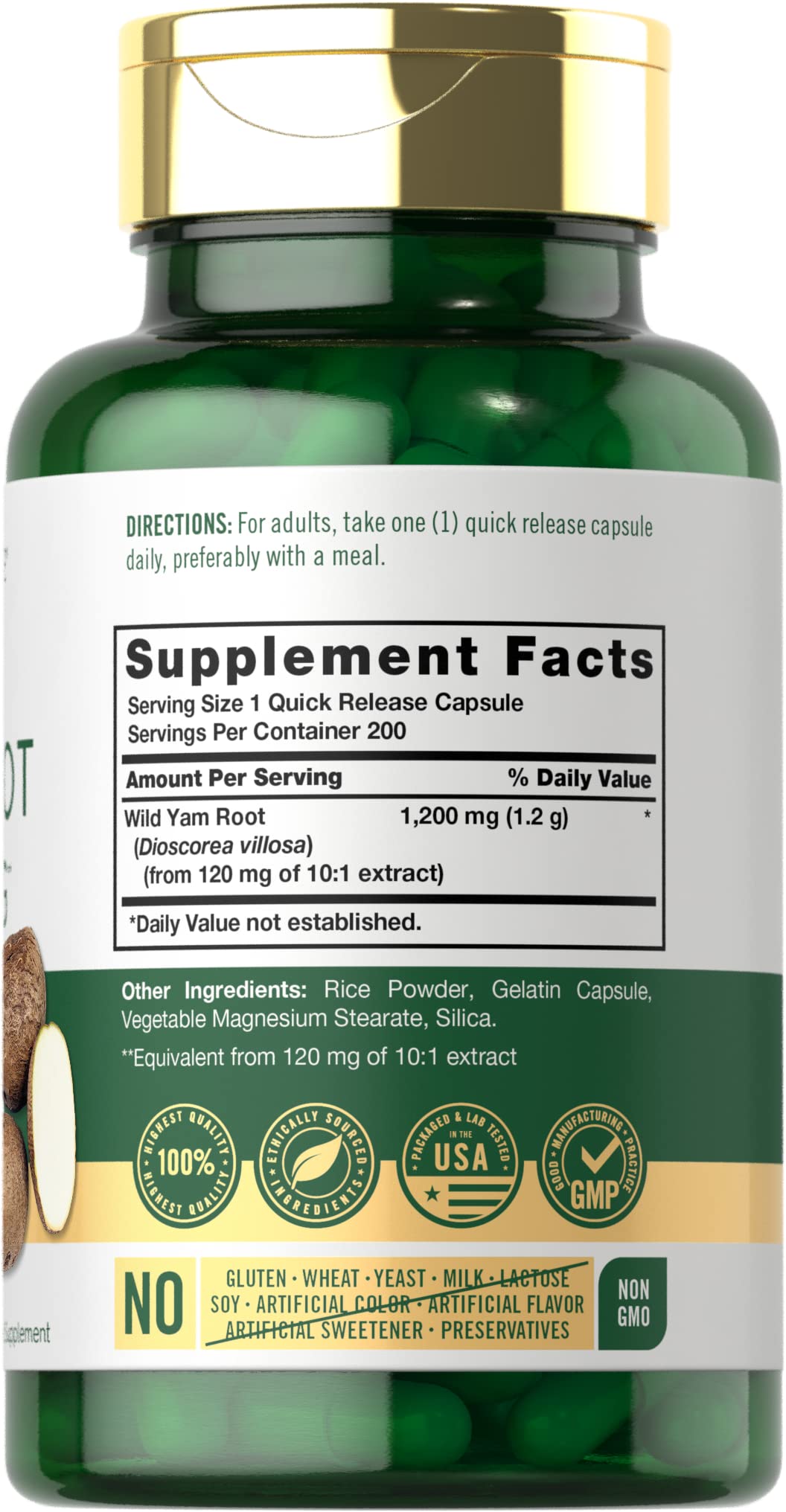 Gluten free vitamin and mineral blend