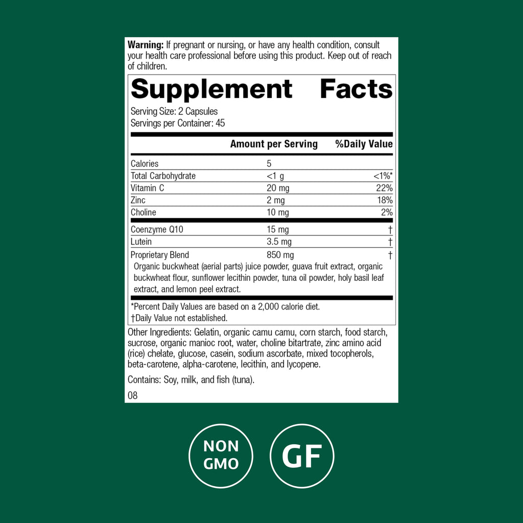 Gluten-free vitamin and mineral blend