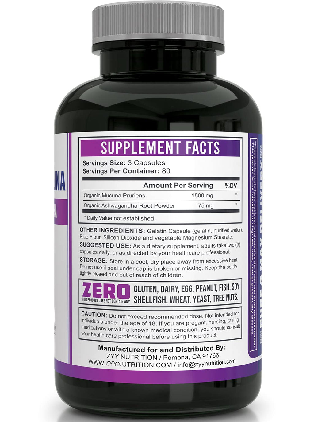 gluten free vitamin and mineral capsules