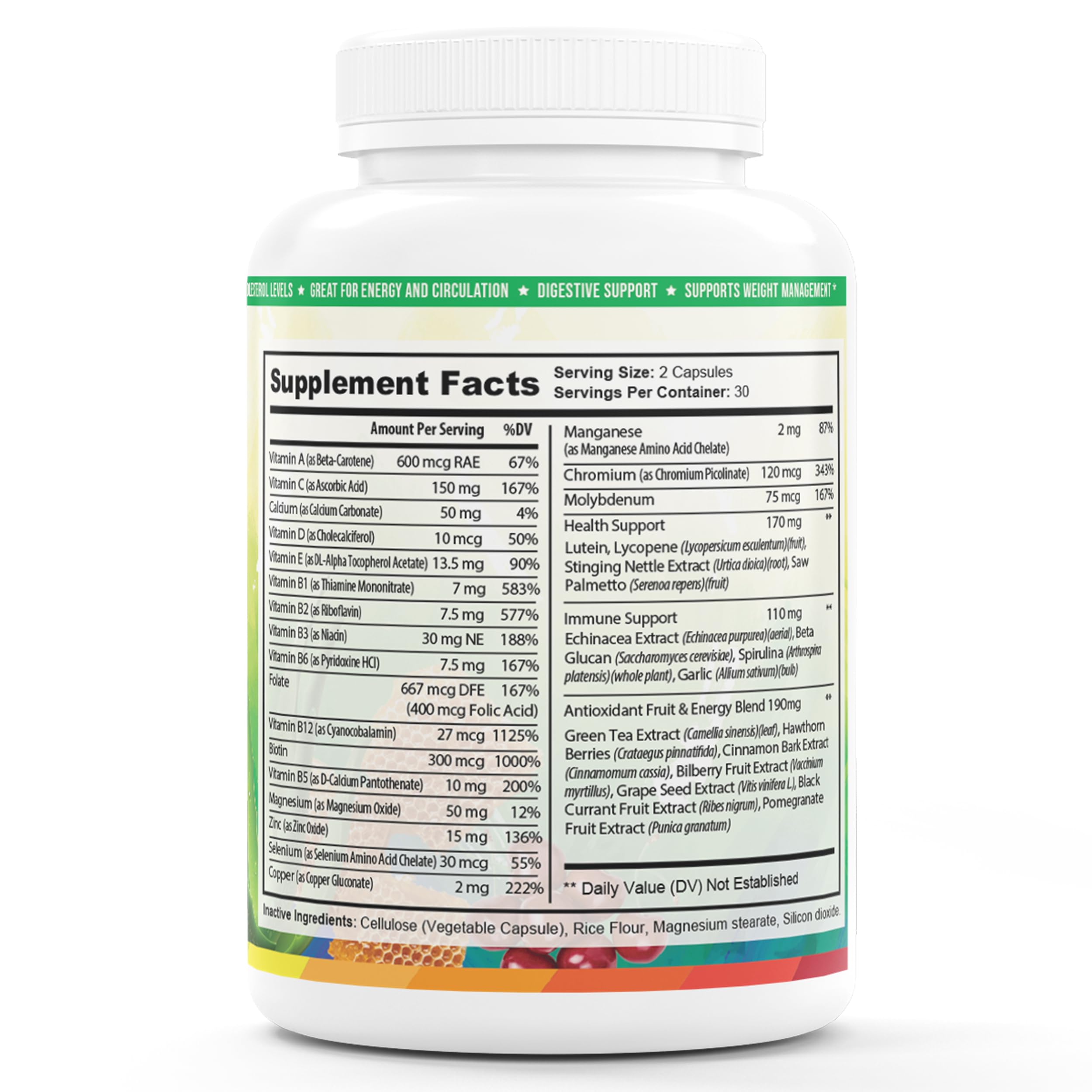 gluten free vitamin and mineral capsules