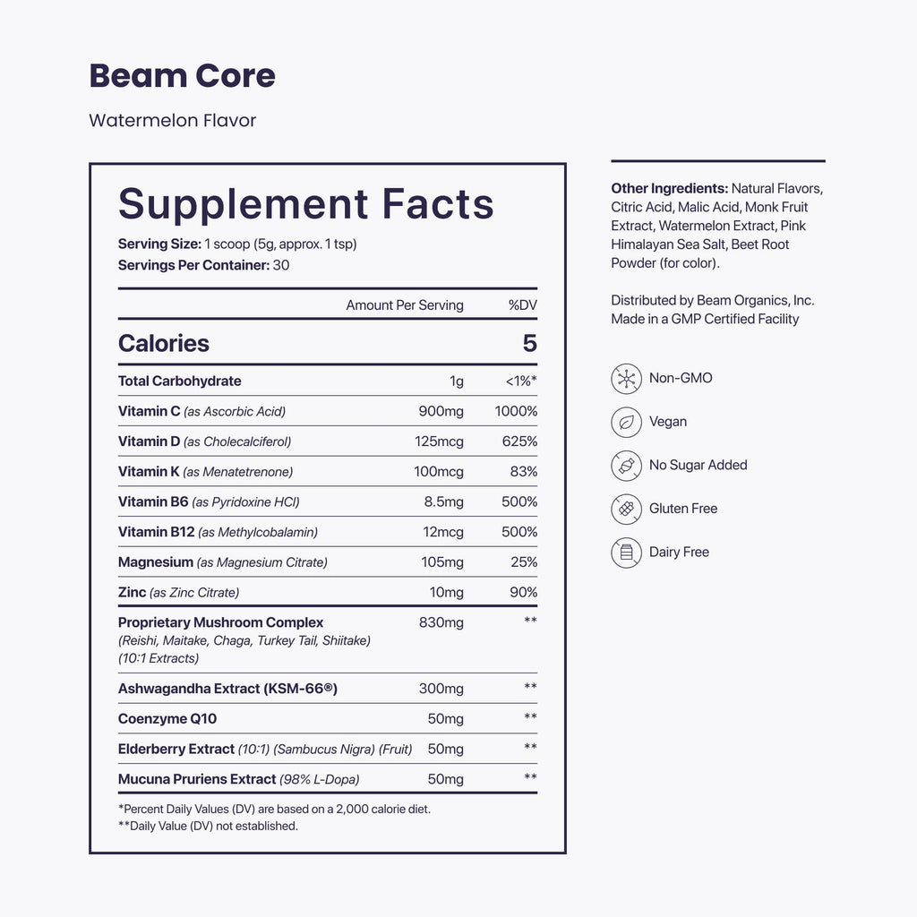 gluten-free vitamin and mineral drink