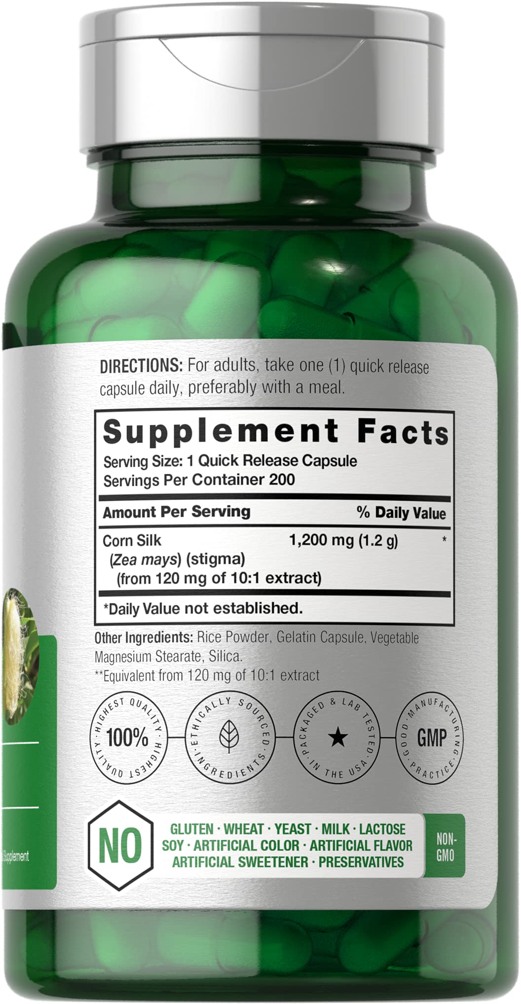 Gluten-free vitamin and mineral support
