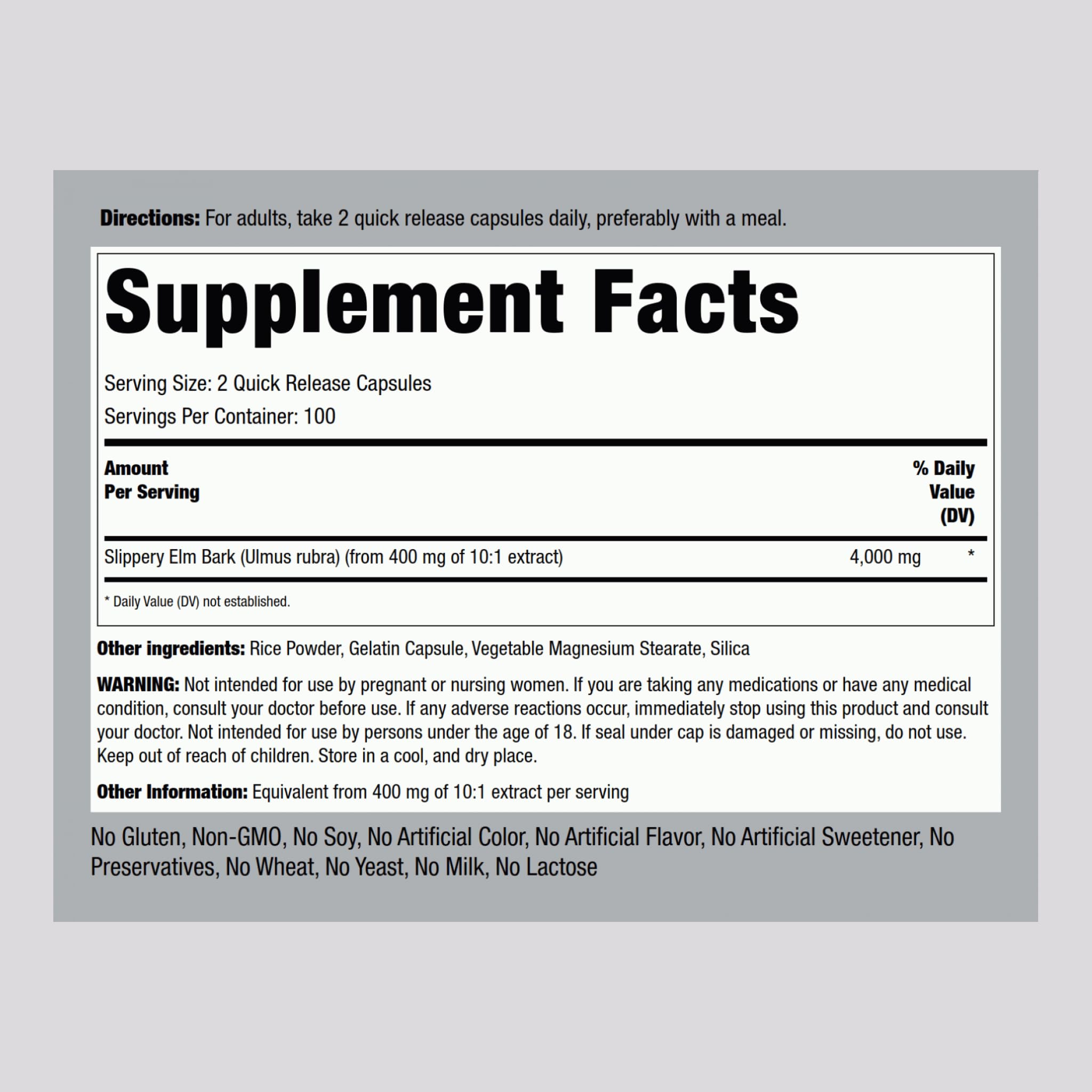 gluten-free vitamin and mineral support