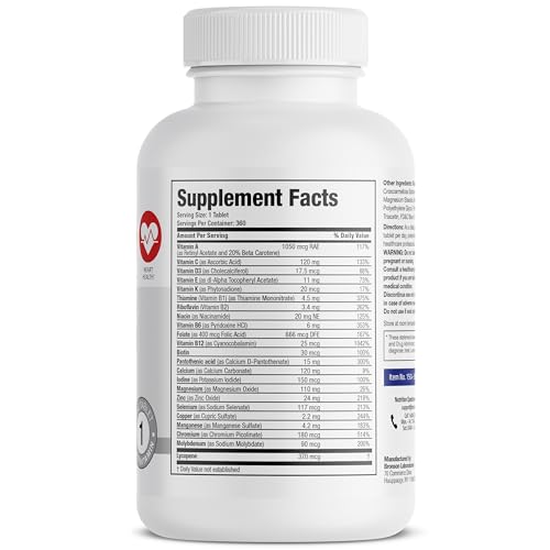 gluten-free vitamin and mineral tablets