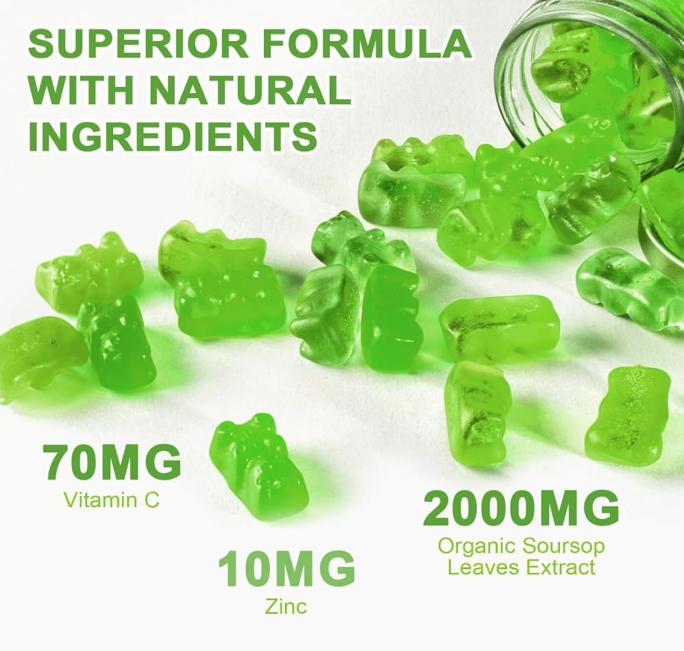 Gluten-free vitamin C and zinc gummies