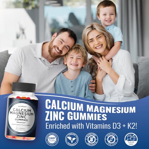 Gluten-free vitamin D3 and K2 gummies