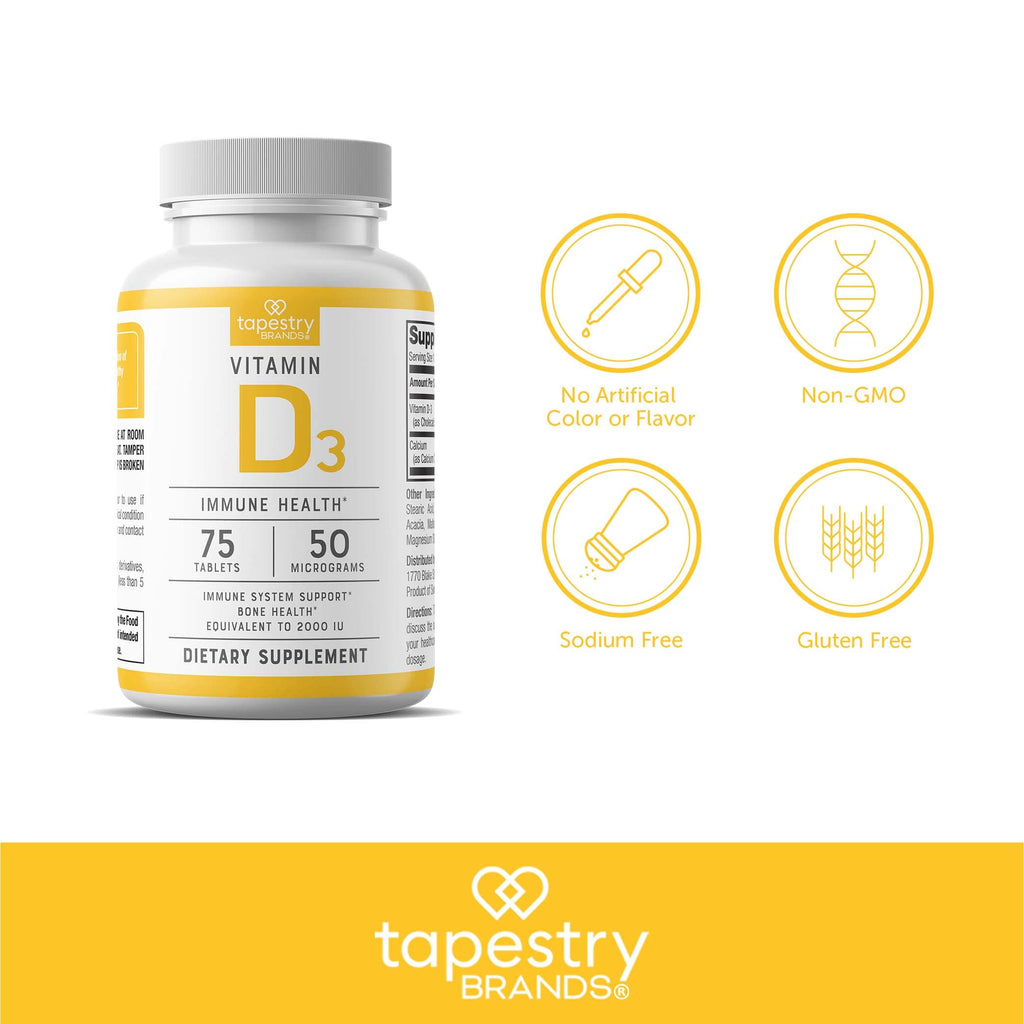 Gluten free vitamin D3 capsules