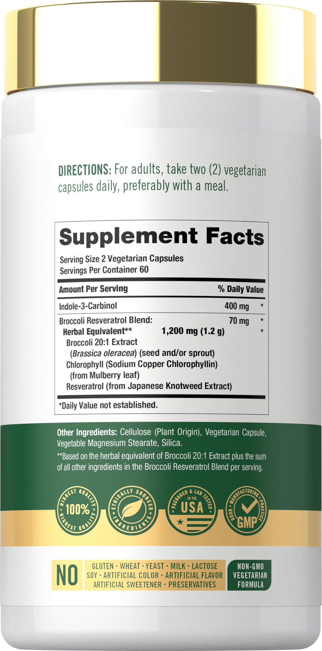 Gluten free vitamin & mineral support