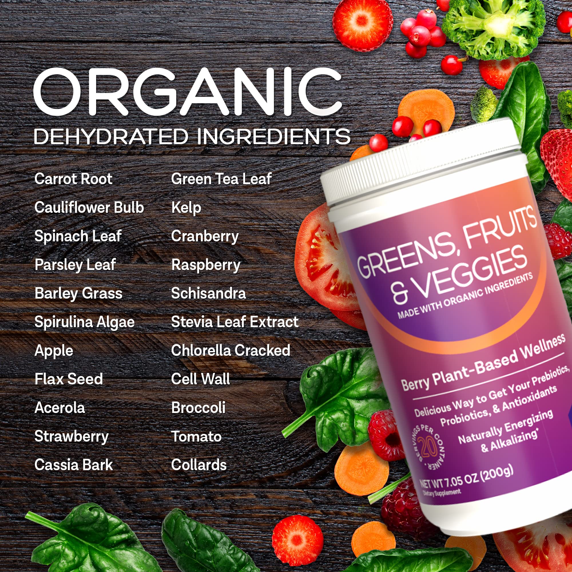 Gluten free vitamin powder