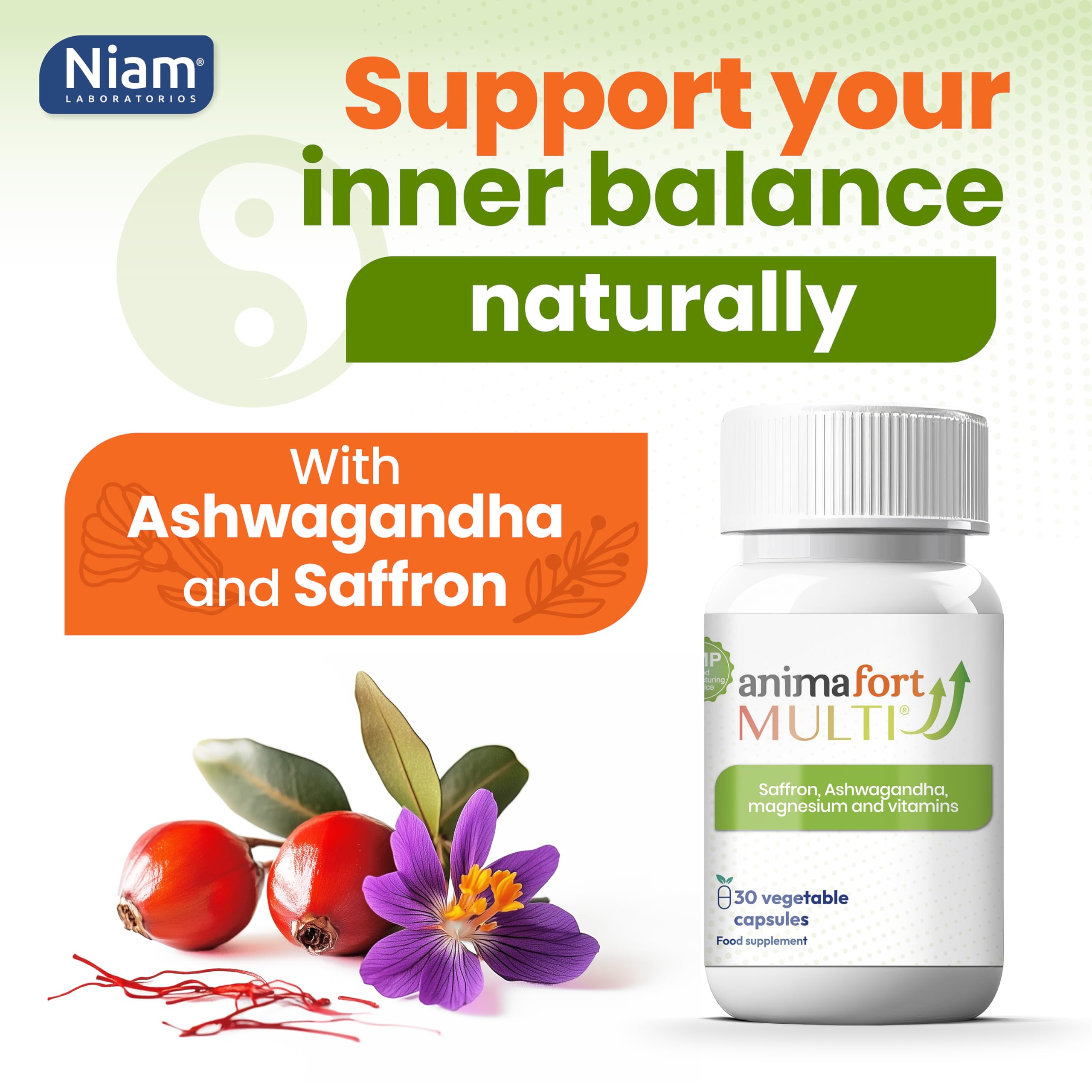 Gluten-free vitamin supplements for emotional support