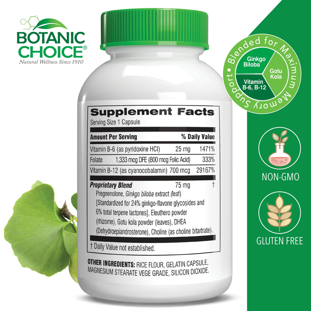 gluten-free vitamins for cognitive health