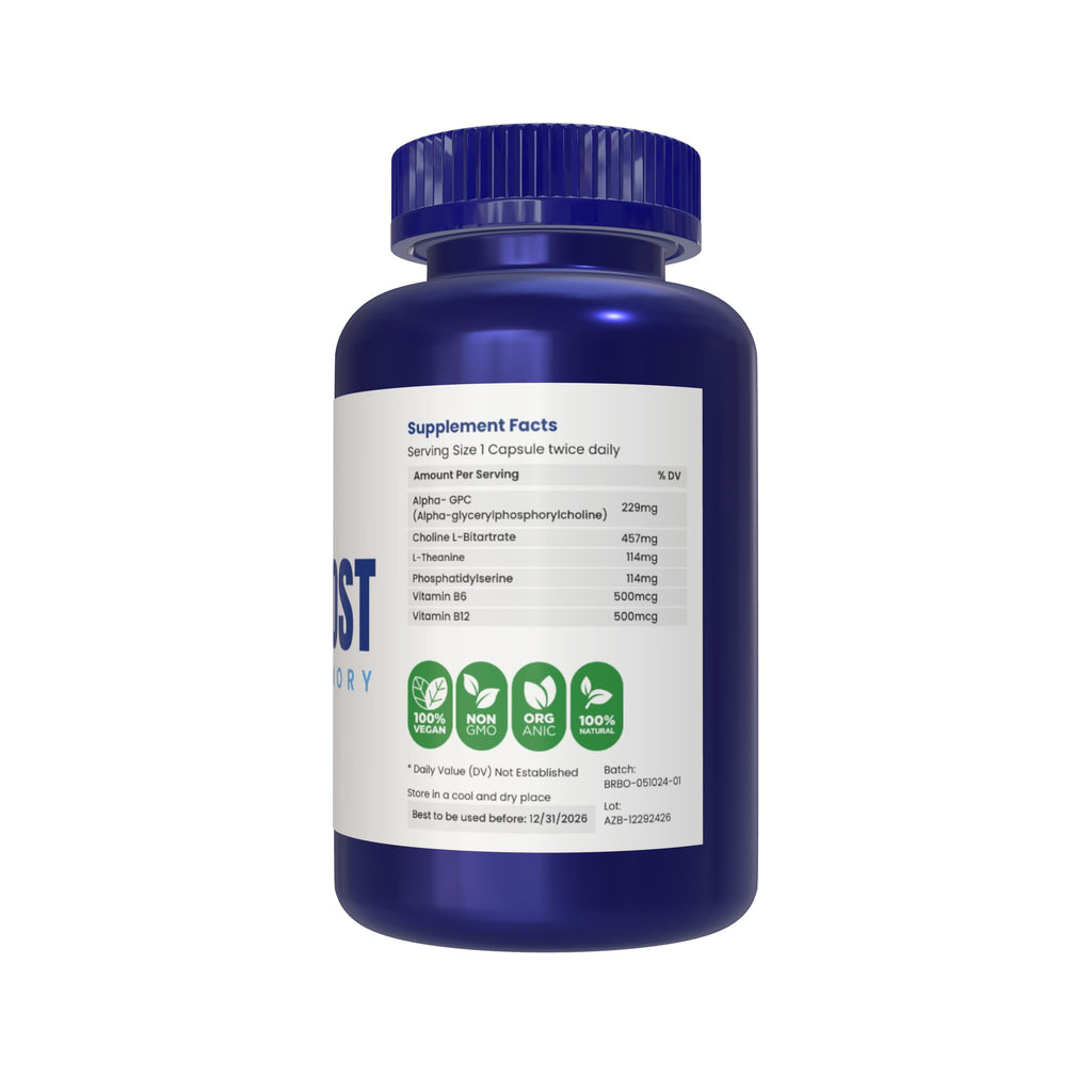 Gluten-free vitamins for cognitive support