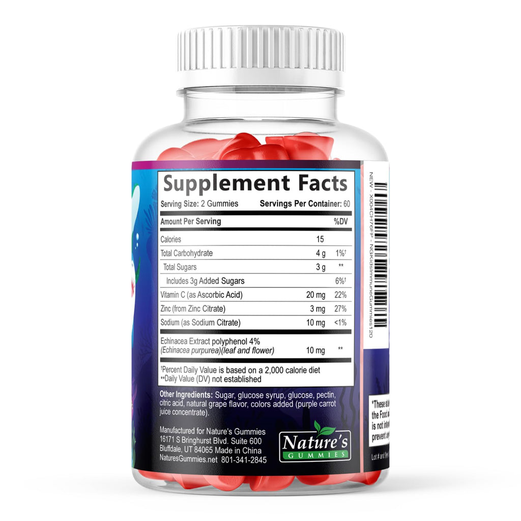 gluten-free vitamins for kids' immunity