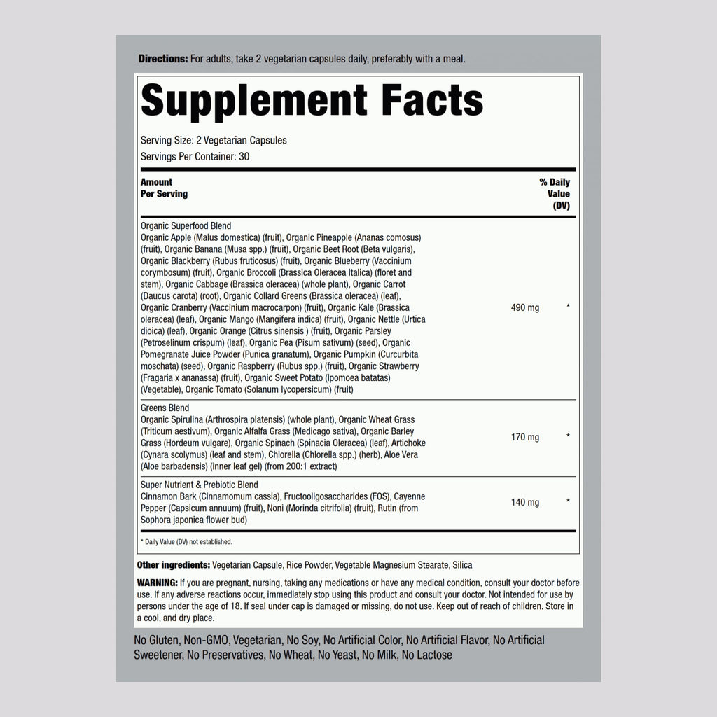 Gluten free vitamins for wellness