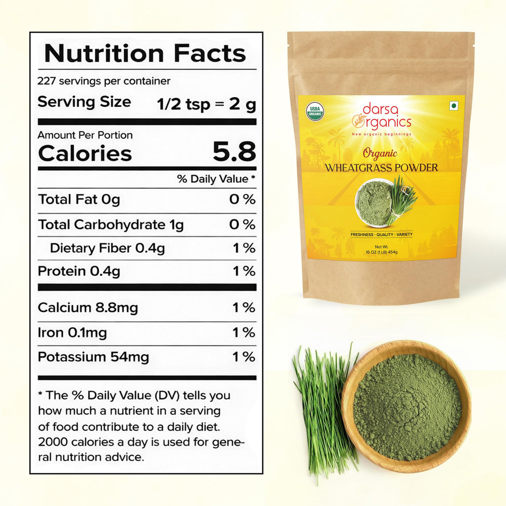 gluten-free wheatgrass powder for health