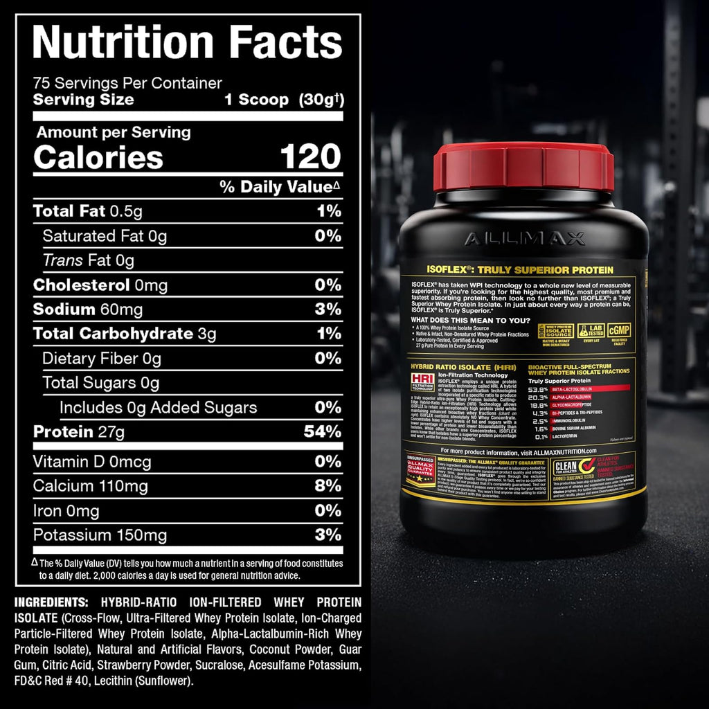 gluten-free whey protein isolate option
