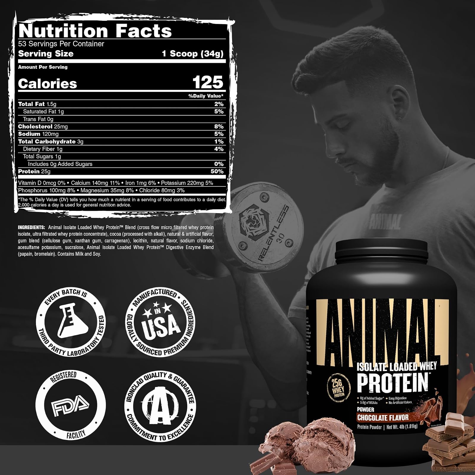 gluten-free whey protein supplement