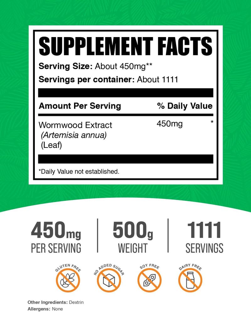 gluten free wormwood extract powder