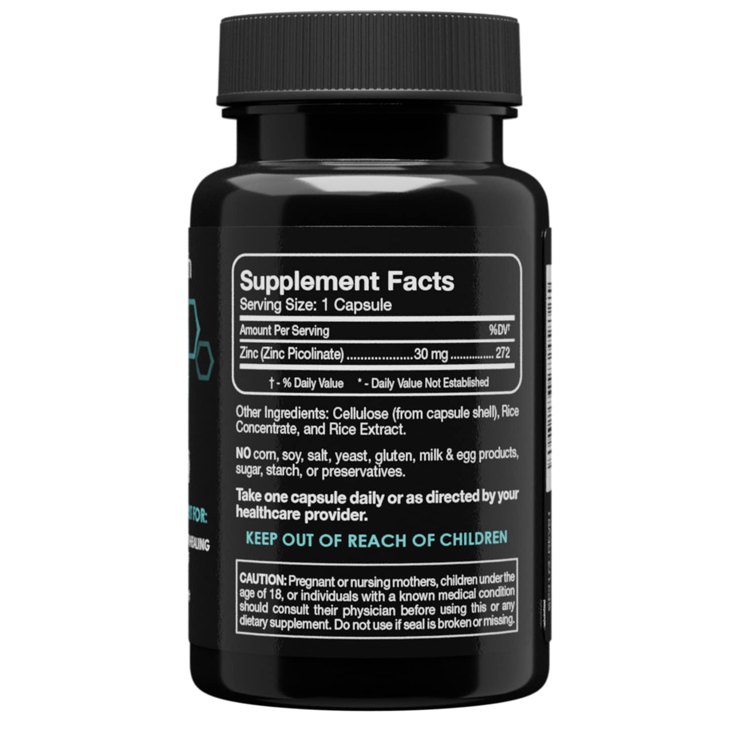 gluten-free zinc for daily wellness