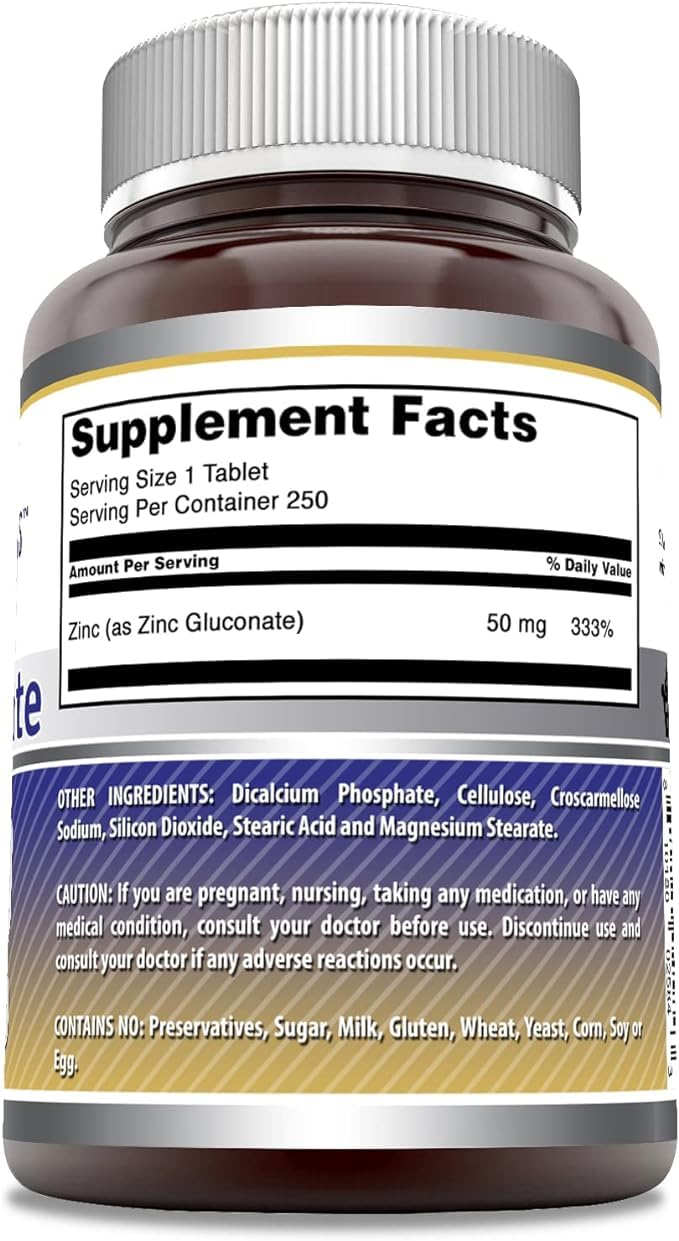 Gluten-free zinc health benefits