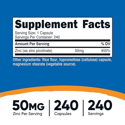 gluten free zinc picolinate benefits